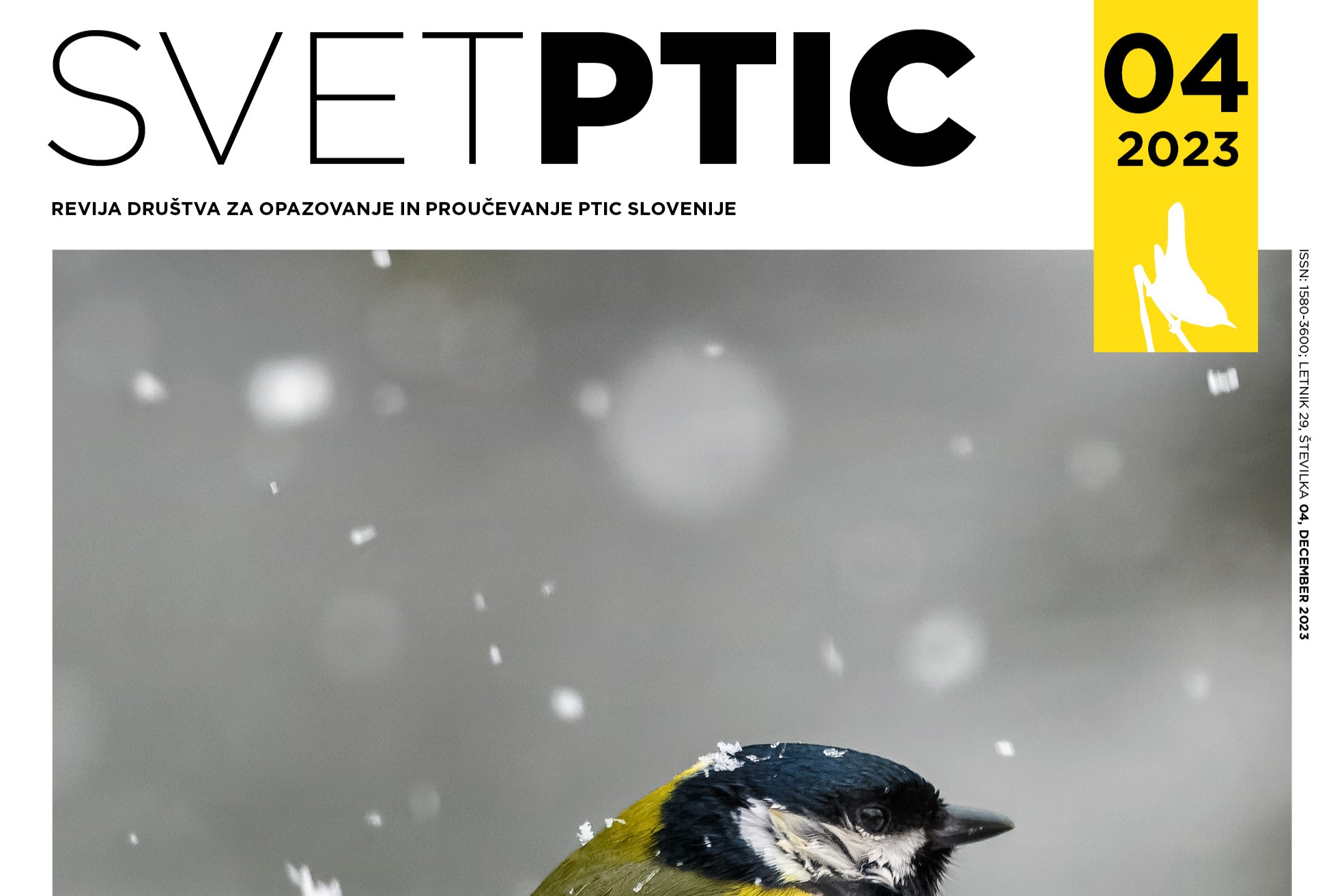 IZŠEL JE ZIMSKI SVET PTIC | DOPPS